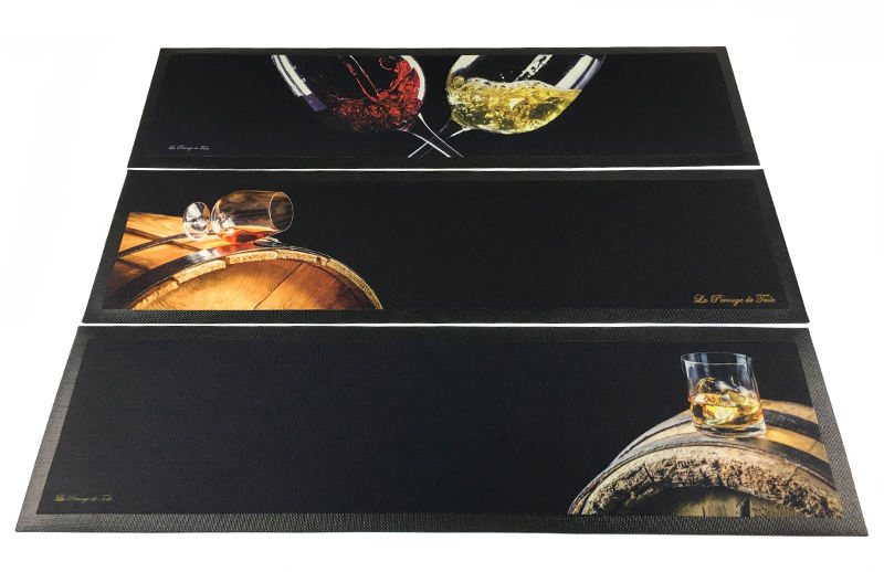 Top Seller Custom Rubber Barmat Branded Nitrile Service Tuborg Bar Mats ...